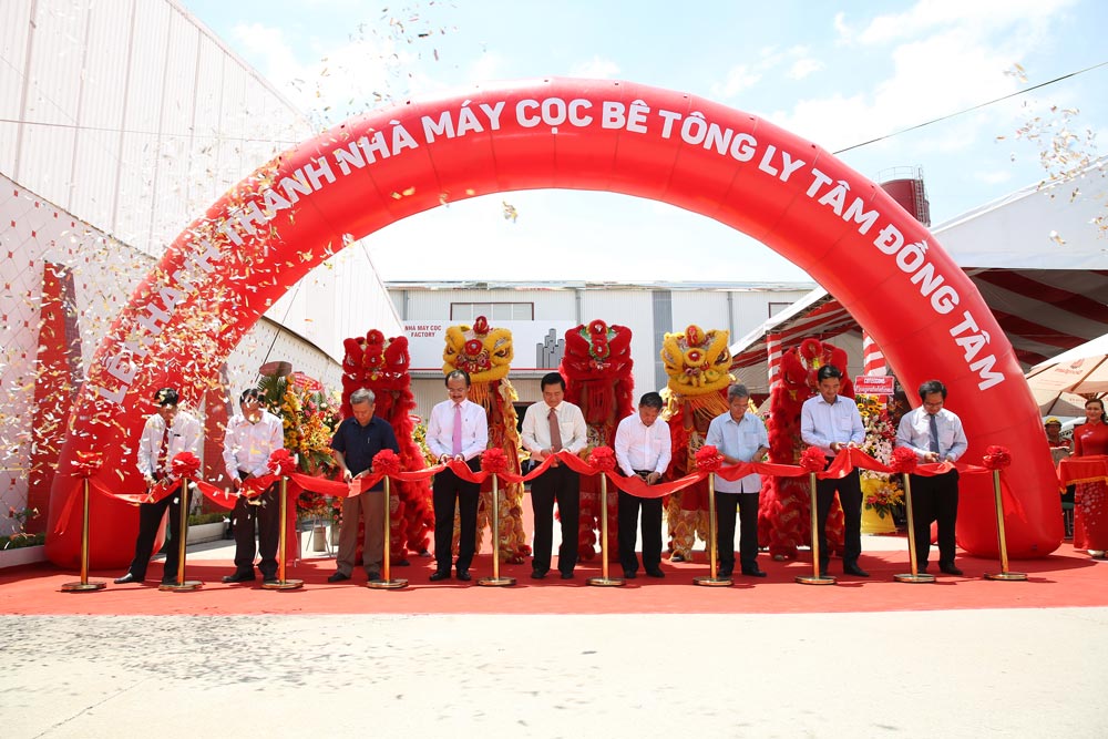 INAUGURATION OF DONG TAM SPUN CONCRETE PILE FACTORY - Dongtam Group