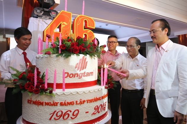 In celebration of 46 years since the Foundation of Dong Tam Brand ...